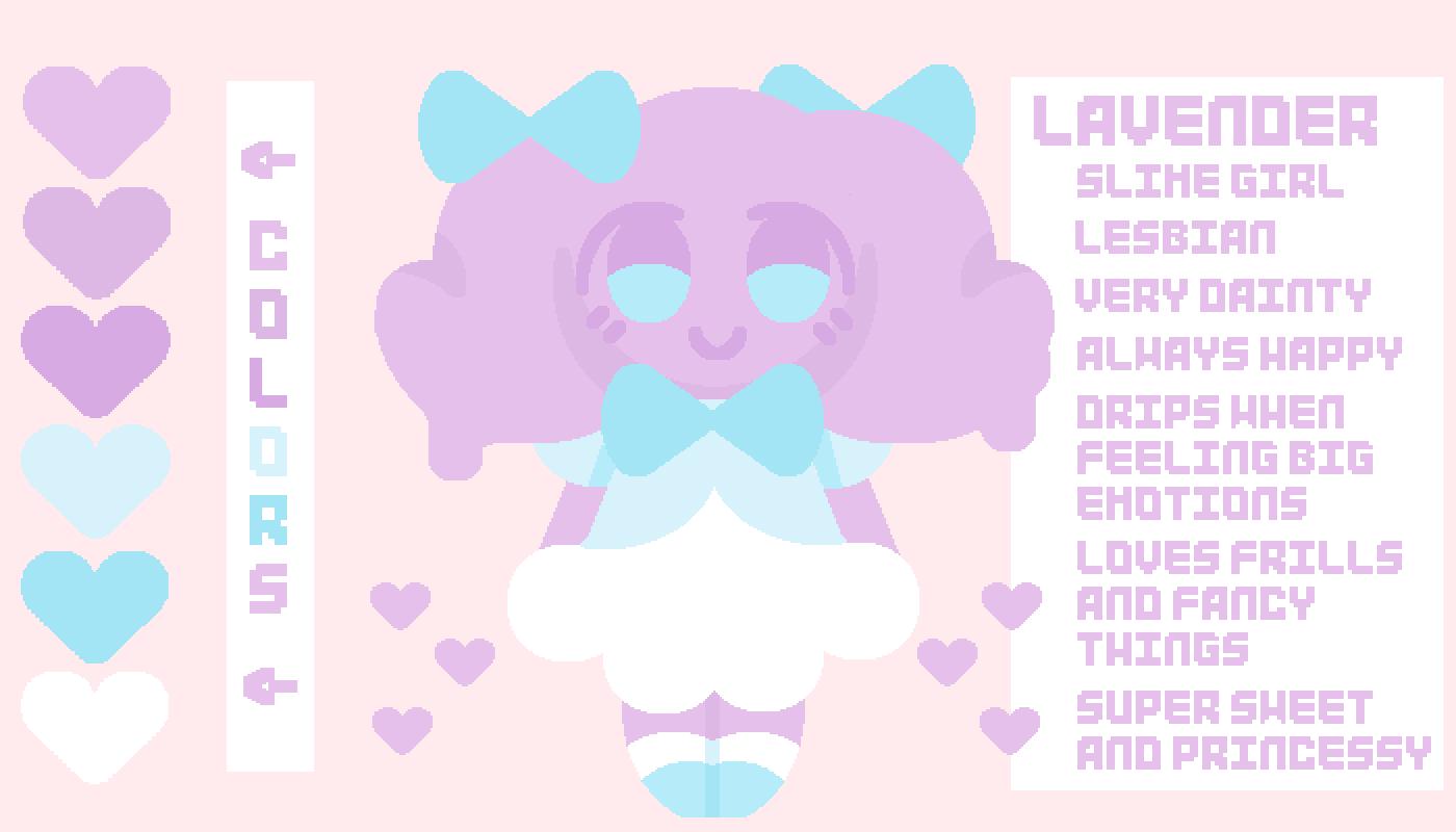 Pixilart - Lavender OC CHART by CuteWorld