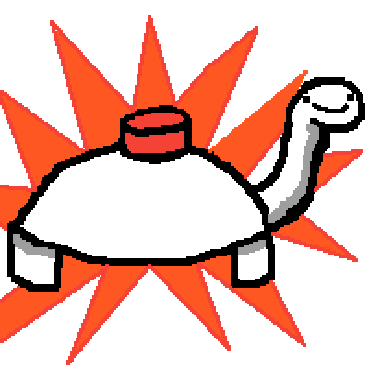 Pixilart - mine turtle 2.0 by Axolotl60