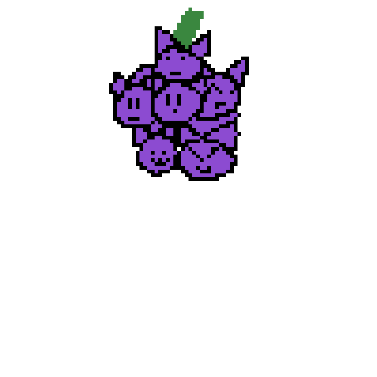 Pixilart - Grape cats by WeLuvCatsAndDog