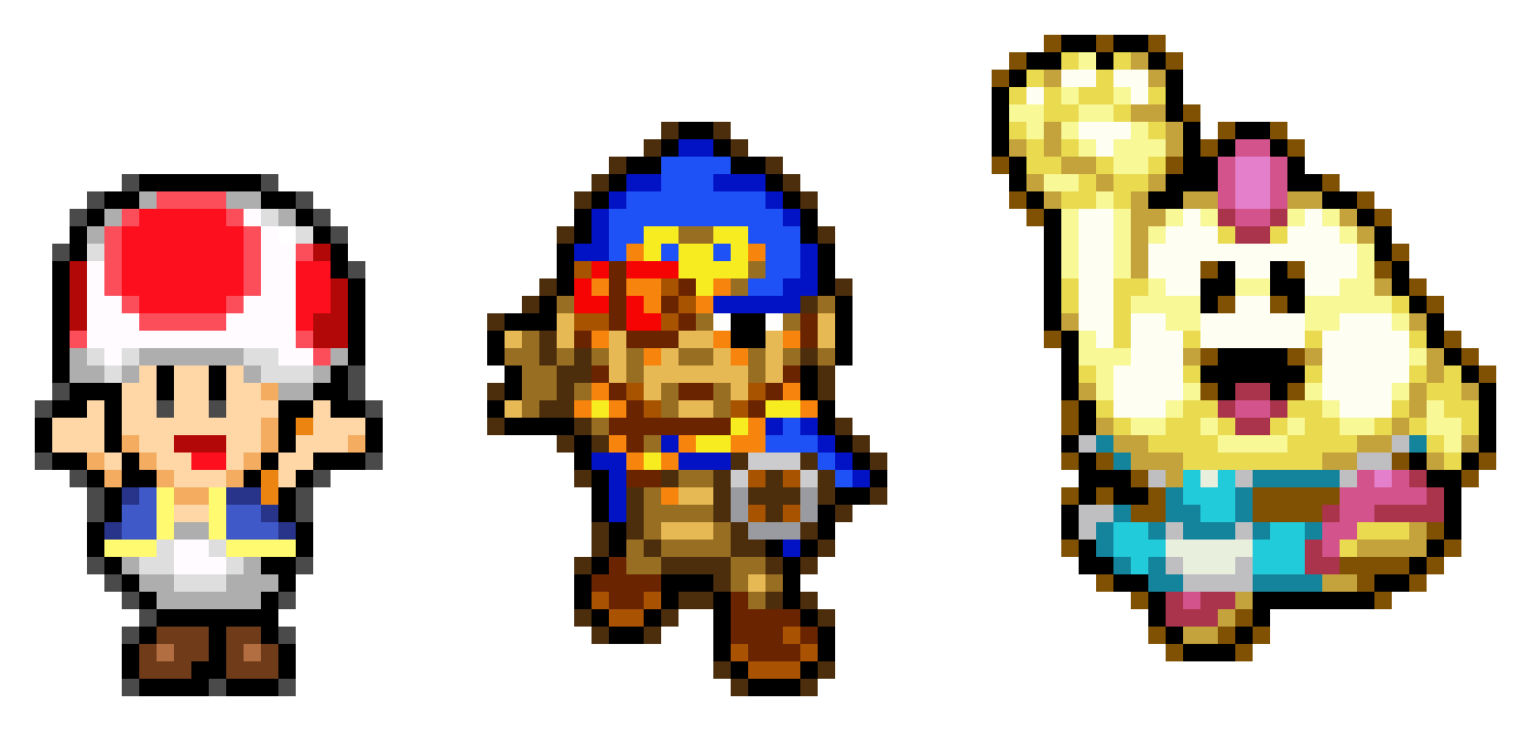 Pixilart - Team RPG by spy26