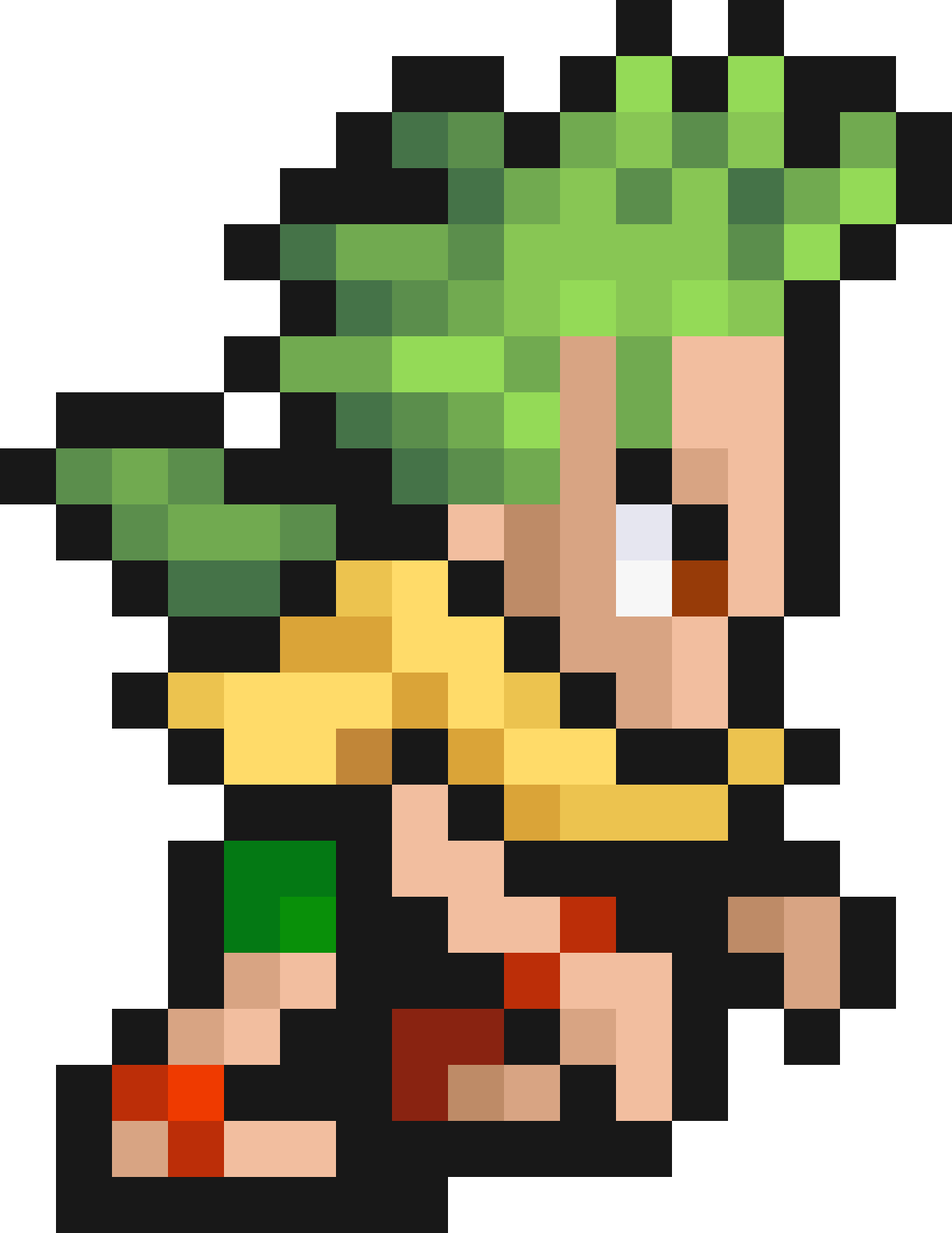 Pixilart - FFVI - Gau 14 by DKJF-Pixel