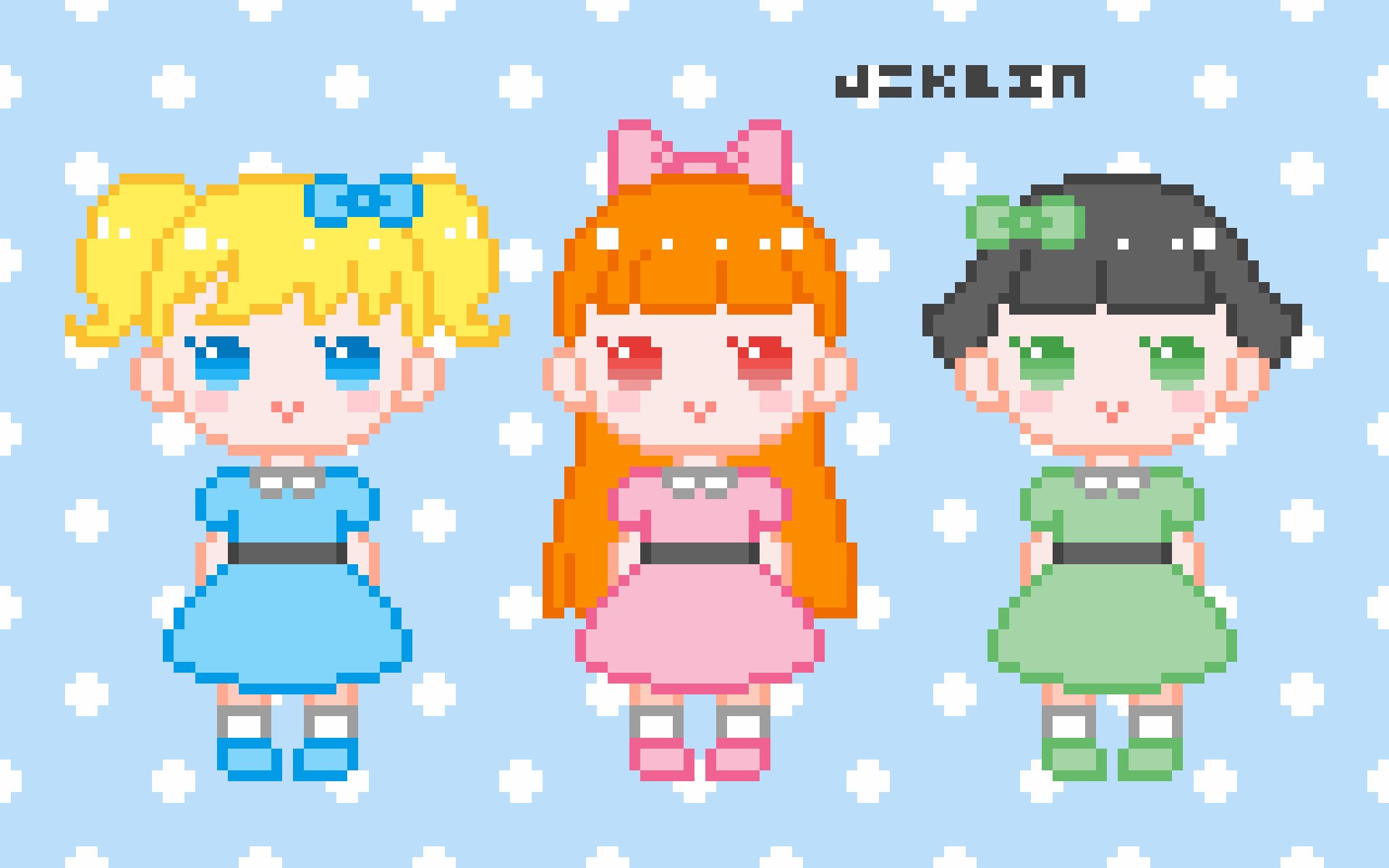 Pixilart - The Powerpuff Girls characters by Jeklin