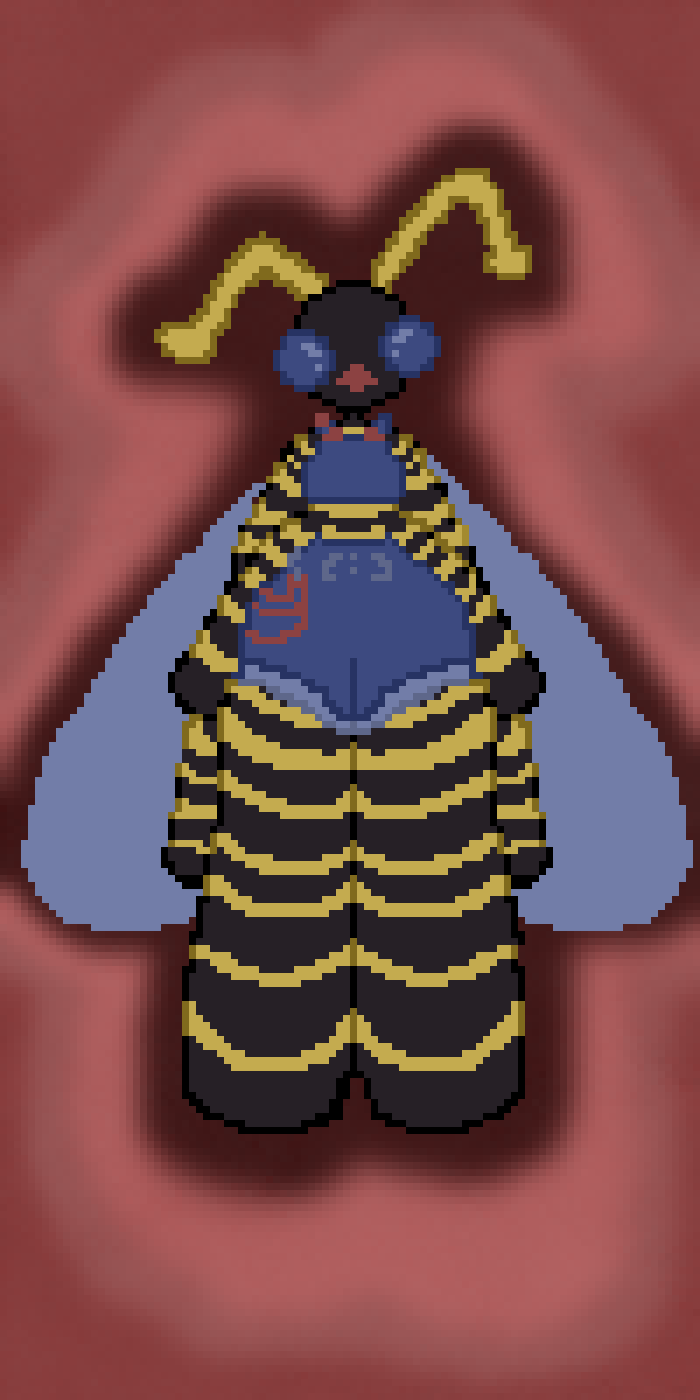 Pixilart - cardi bee by zopp