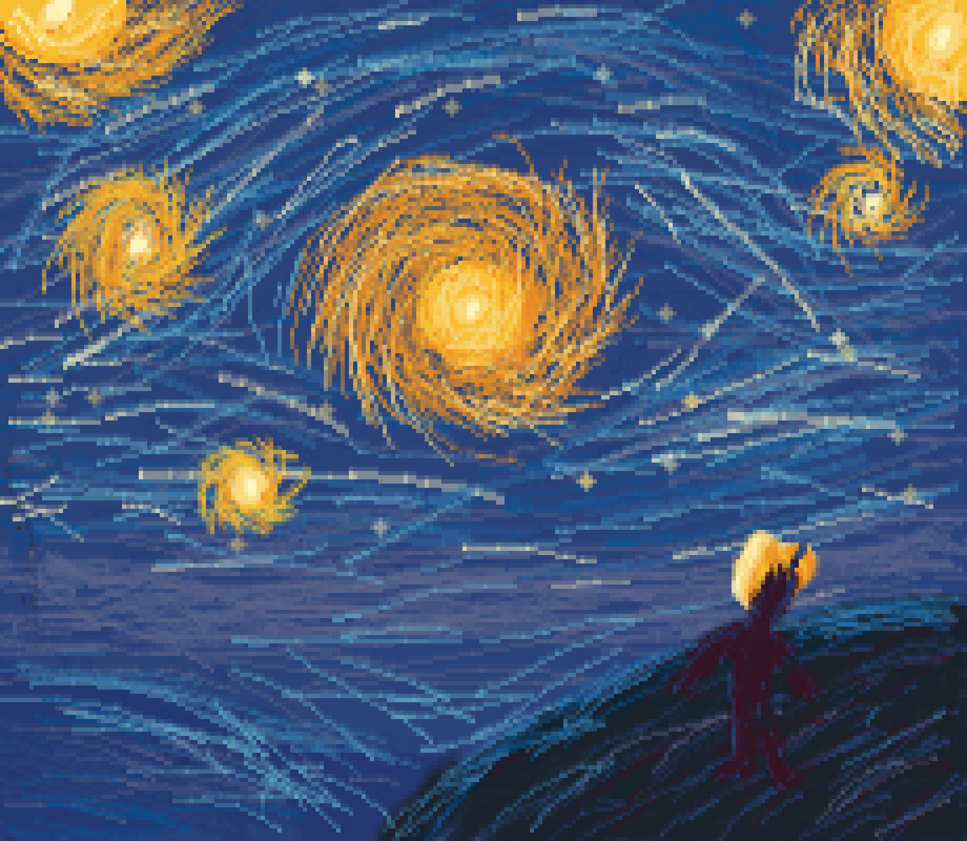 Pixilart - The starry mak by Octopie34