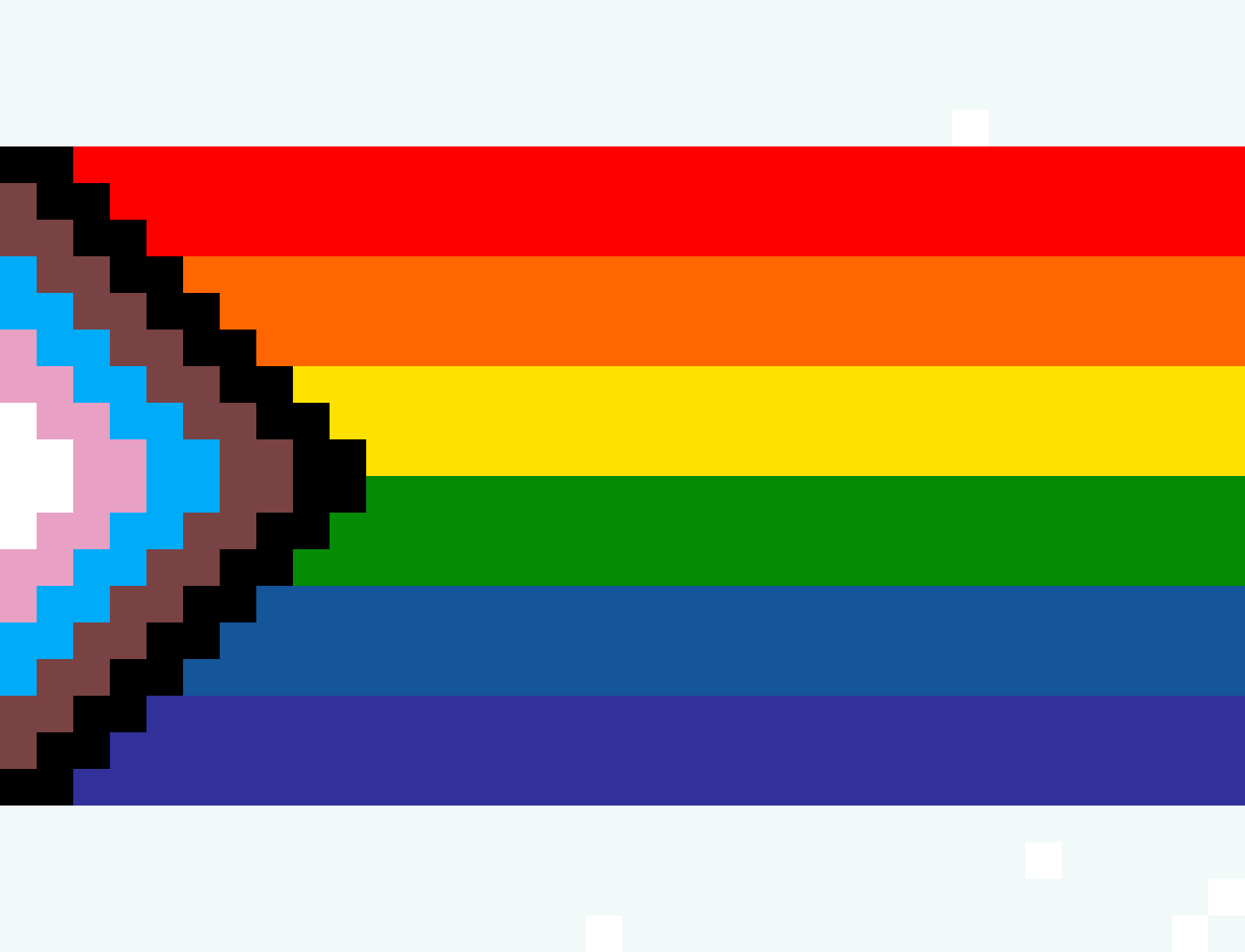 Pixilart - LGBTQ Flag by ATBoo