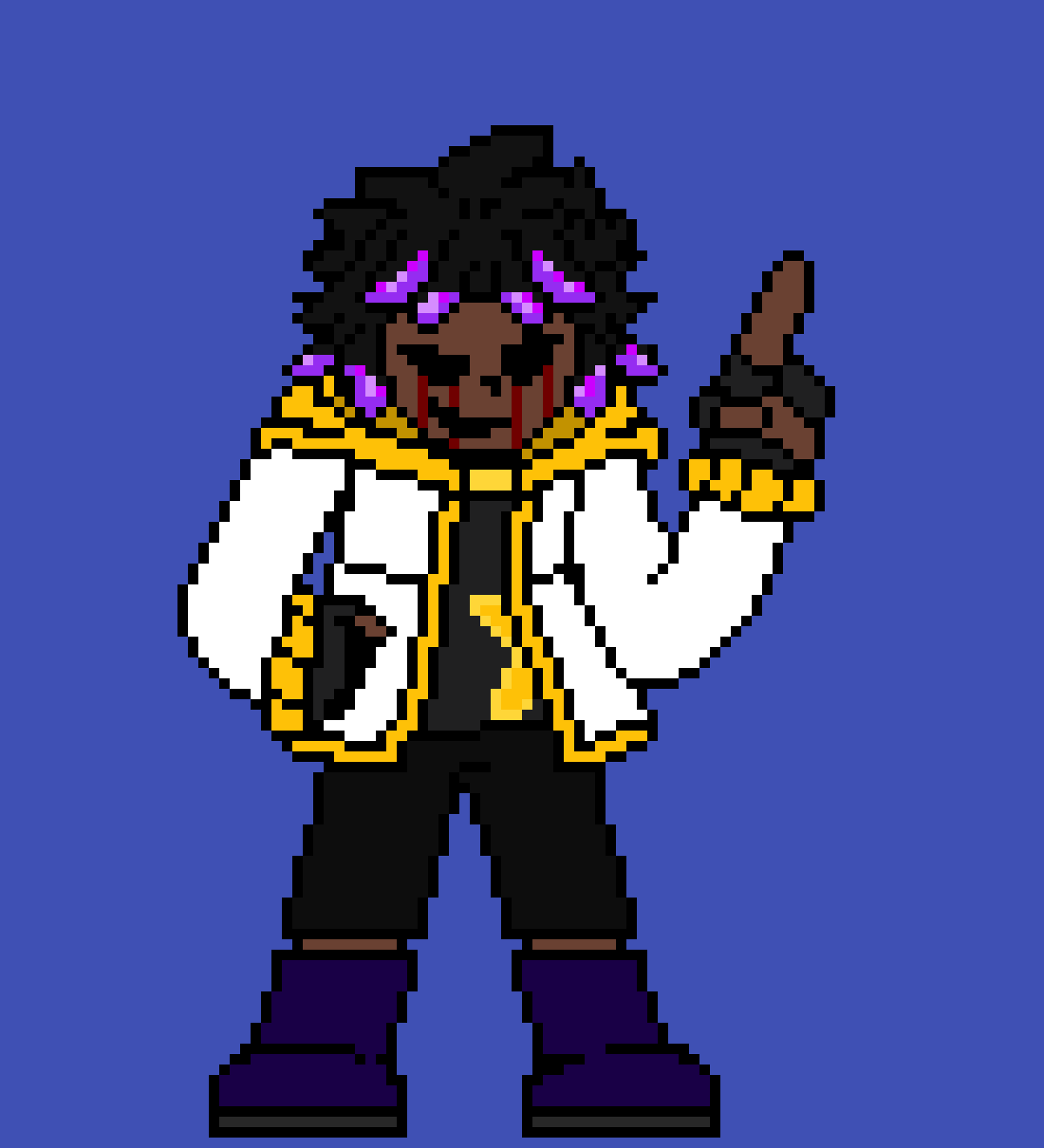 Pixilart - YCR Eclipse V2 Idle by Dying-Artist