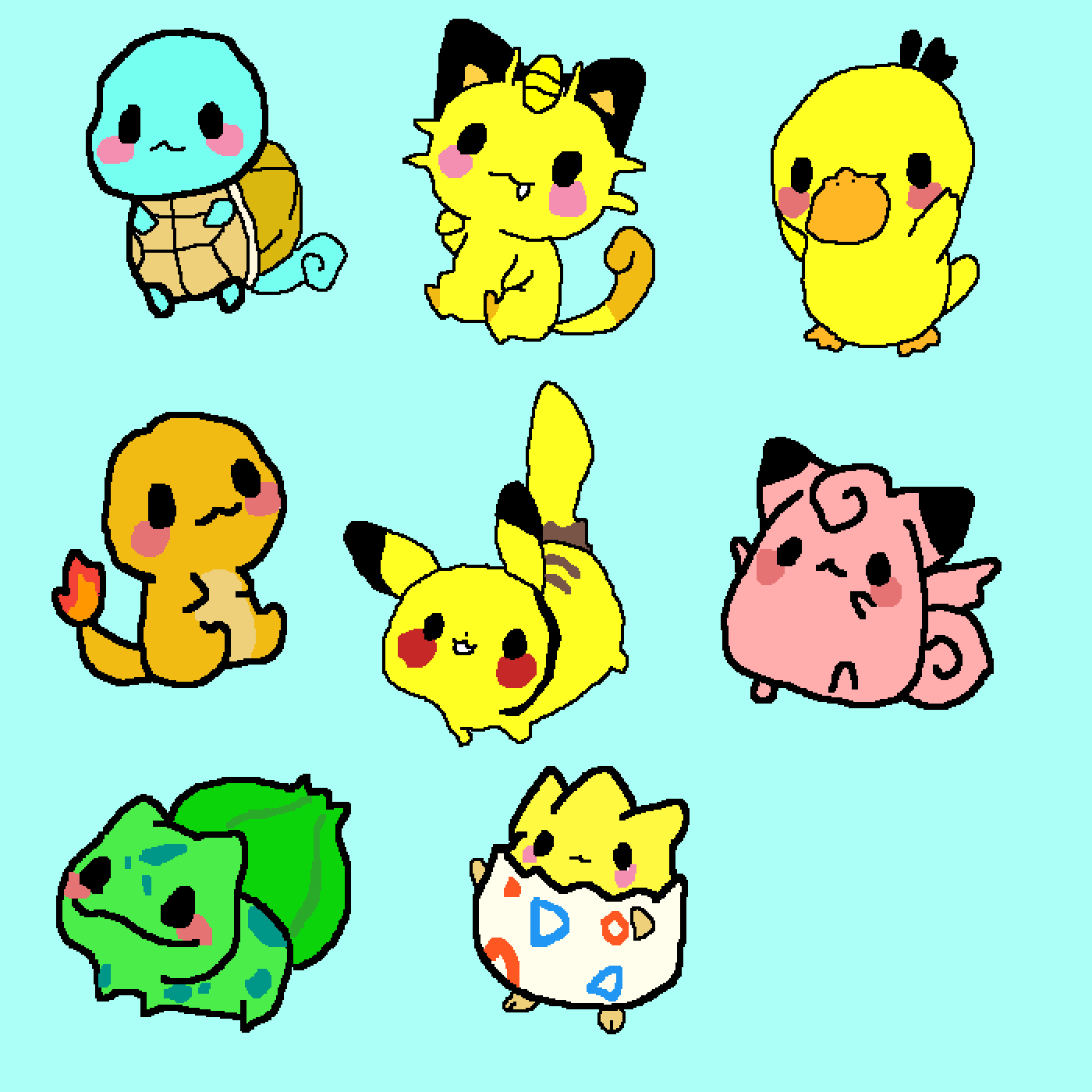 Pixilart - pokemon by Marcelinosketch