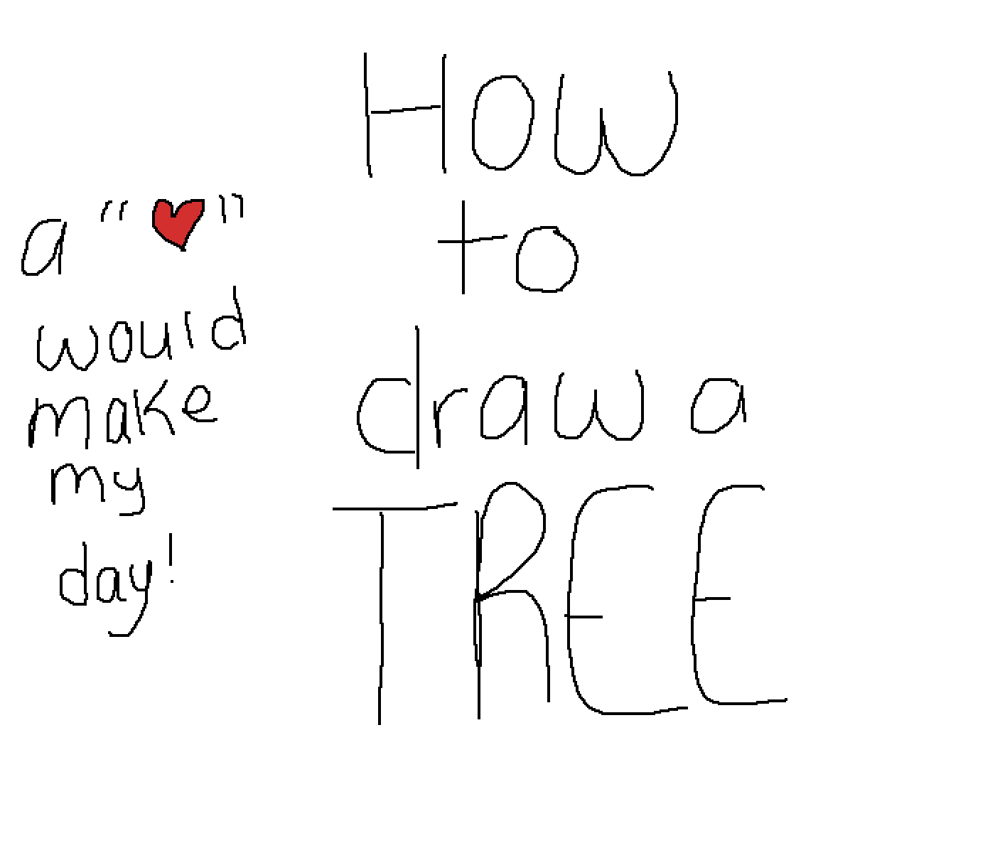 Pixilart - How to draw a tree by CHUCKINKING