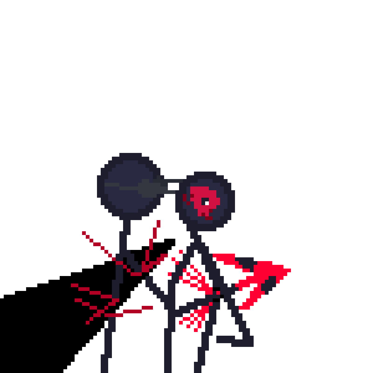 Pixilart - void + corrupted origins death by syno-aftertale