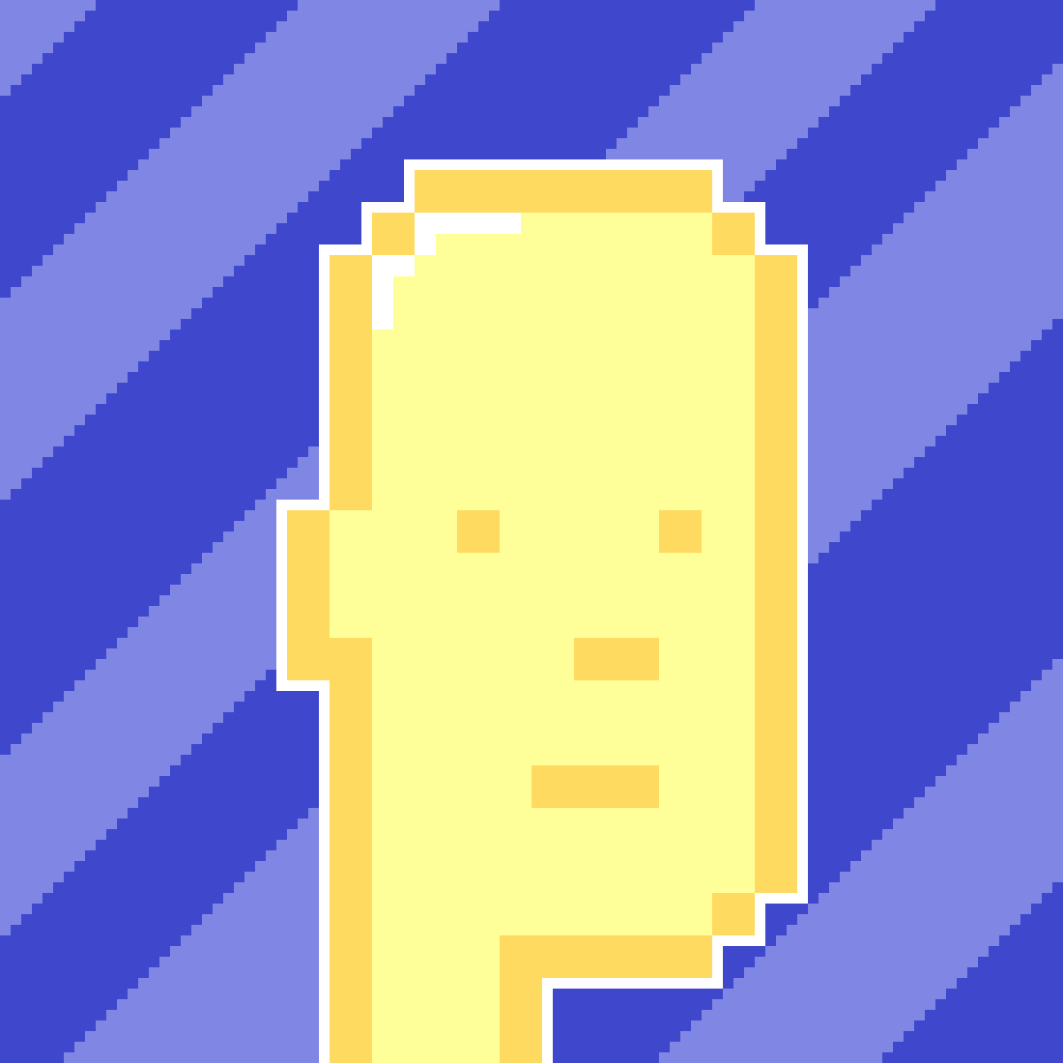 Pixilart - The golden cryptopunk NFT by pixelart-guy