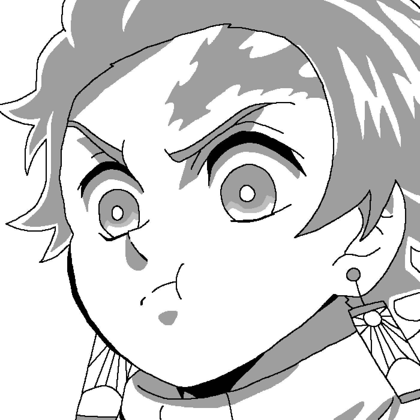 Pixilart - Tanjiro Kamado base by DLd0n6fP9GDOY6b