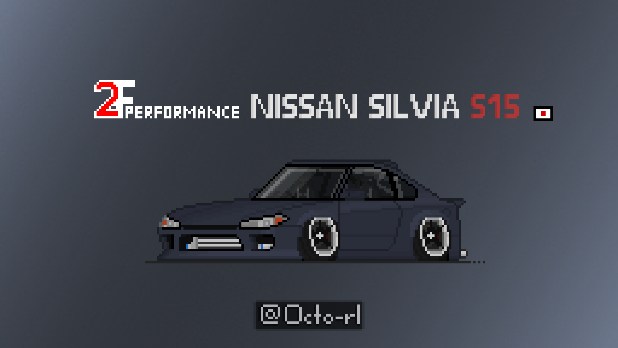 Pixilart - 2F Performance Nissan Silvia S15 by Octo-rl