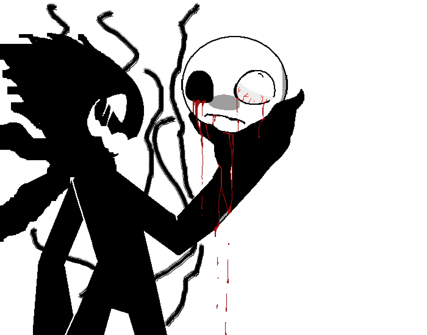 Pixilart - Void Prince (Kusho's Curse) by ZeroSigma