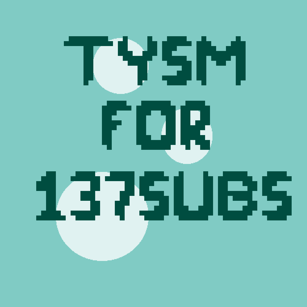 Pixilart - TYSM FOR 137 by JinX-OFFICIAL