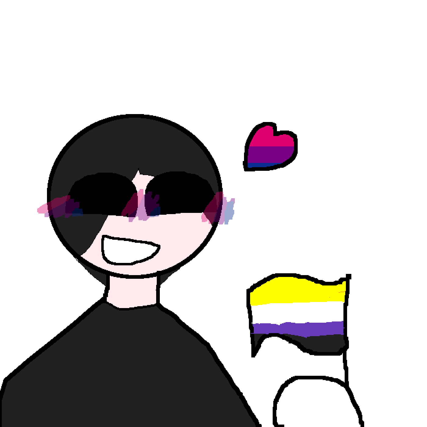 Pixilart - More Pride base by Anime-emo