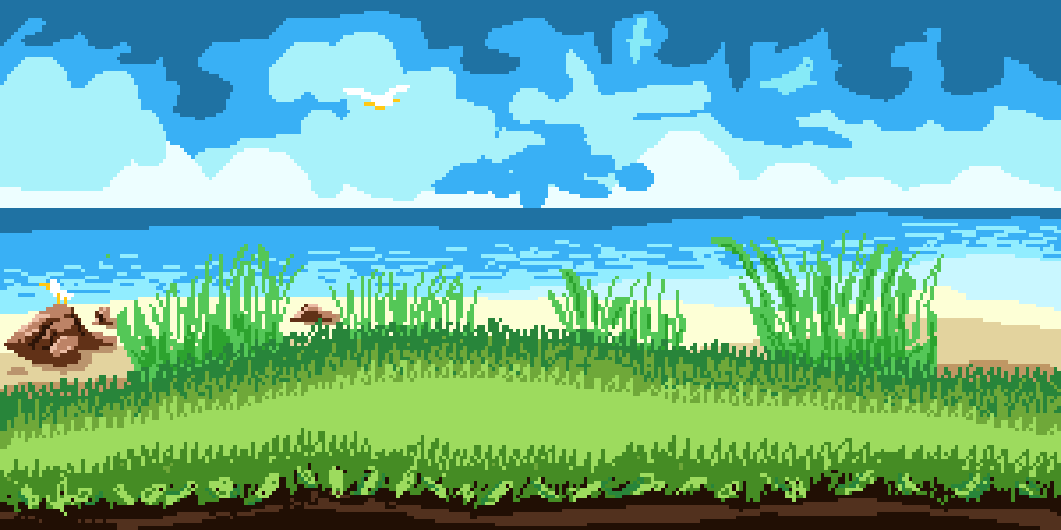 Pixilart - Beach by RockStar25