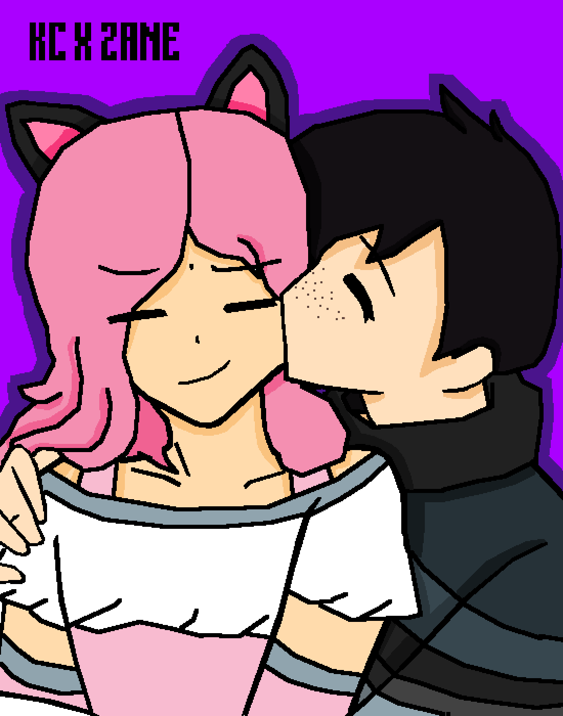 Pixilart - KC and Zane by Lady-Mipha