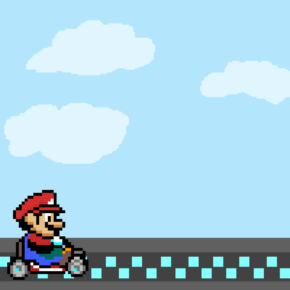 Pixilart - Glitching Mario by Pearlie