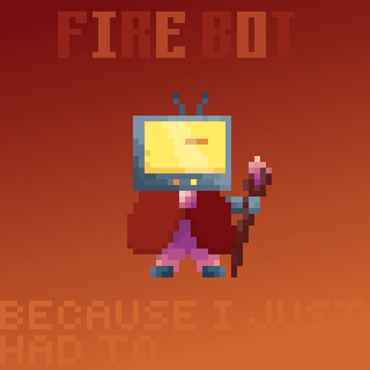 Pixilart Fire Bot By Redwolf999