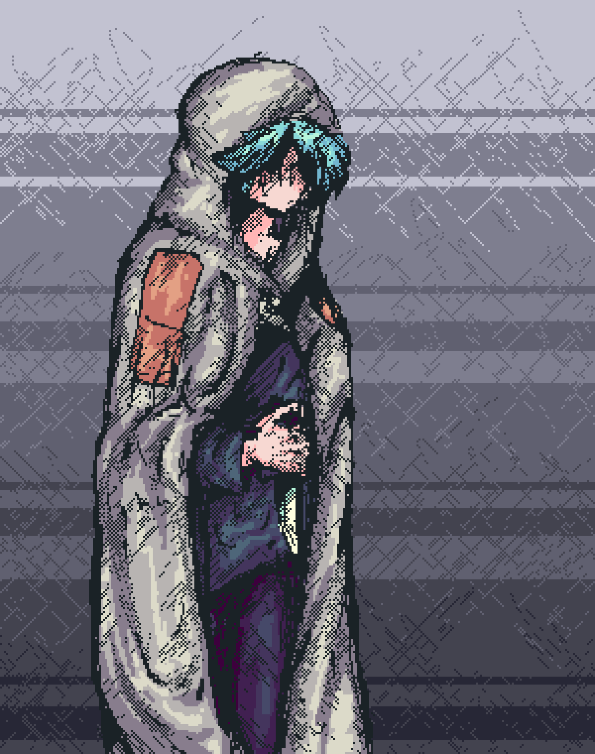 Pixilart - Le vengeful floof by UmbraWolf456