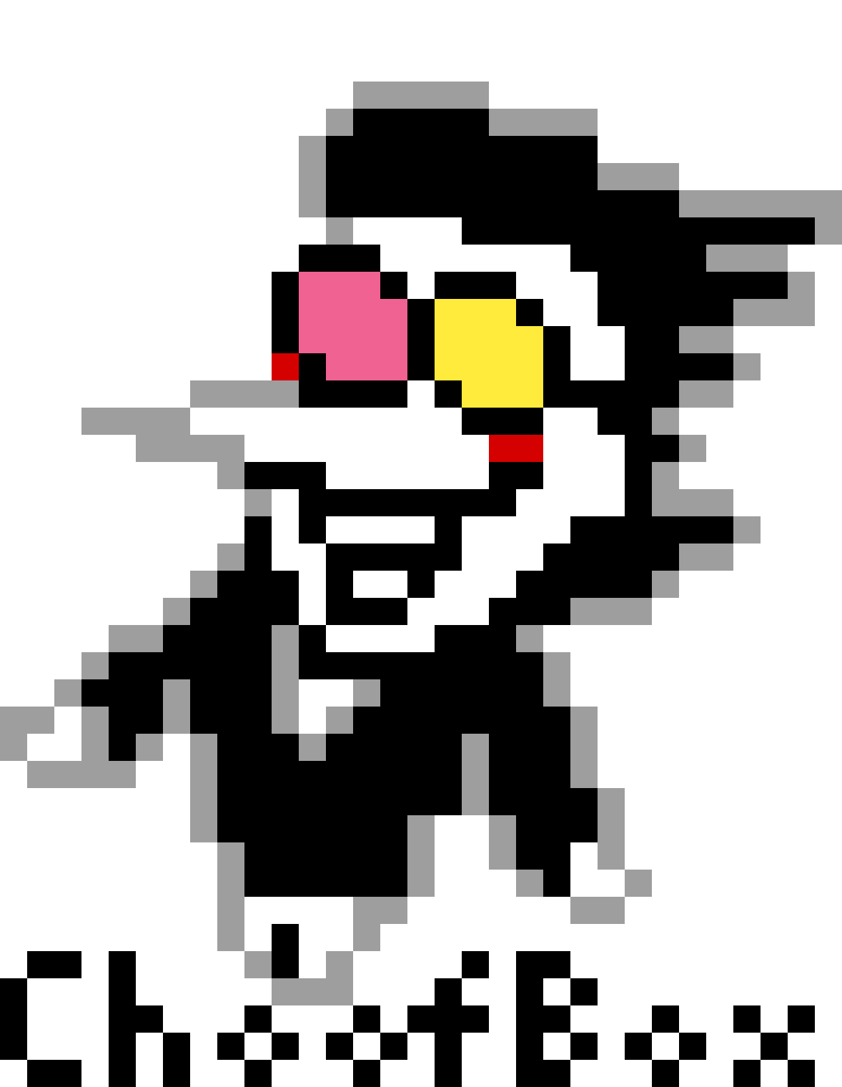 Pixilart - Spamton (but slightly tilted to the right) by ChoofBox