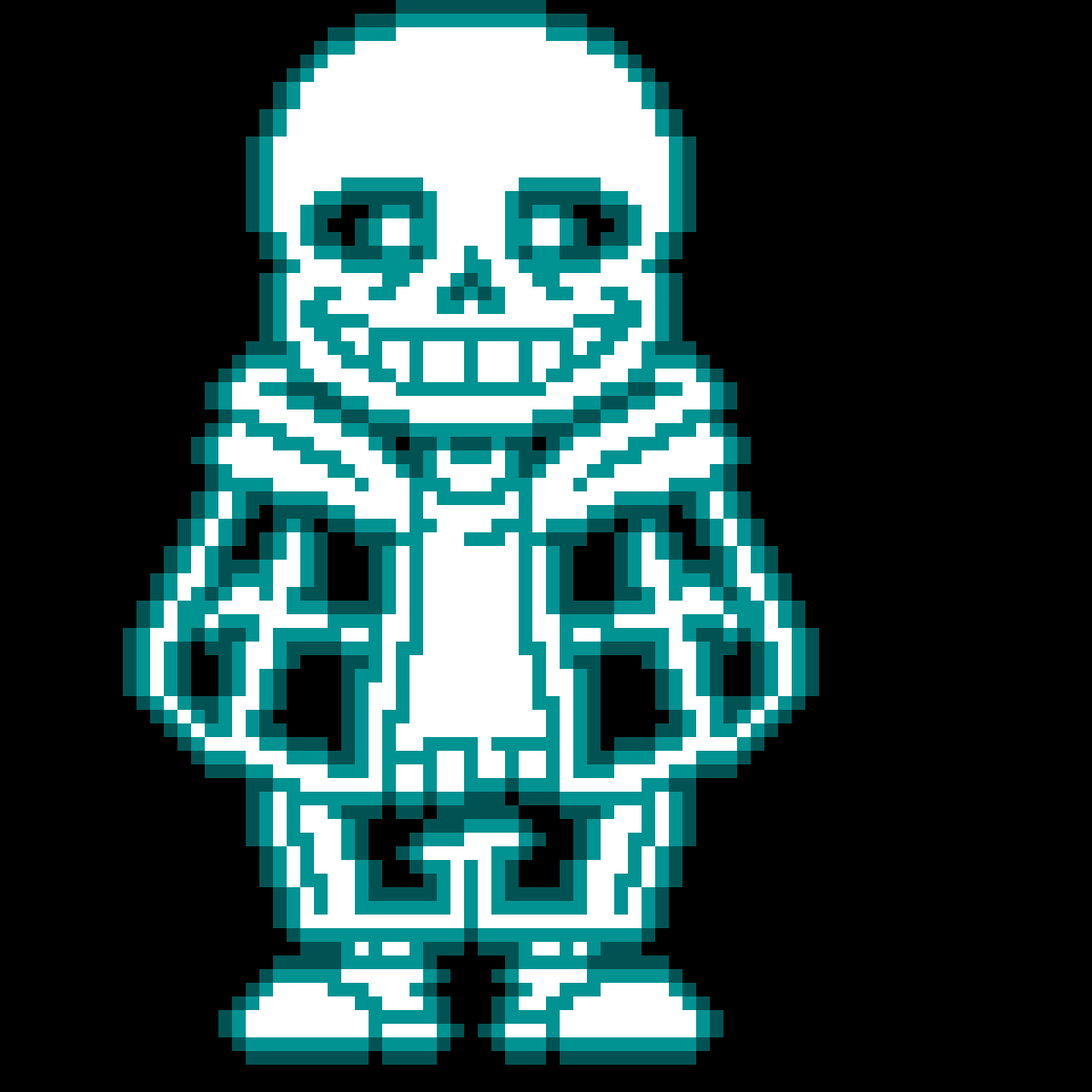 Pixilart - undertale neon breath phase 1 by Sonicwatchesyou