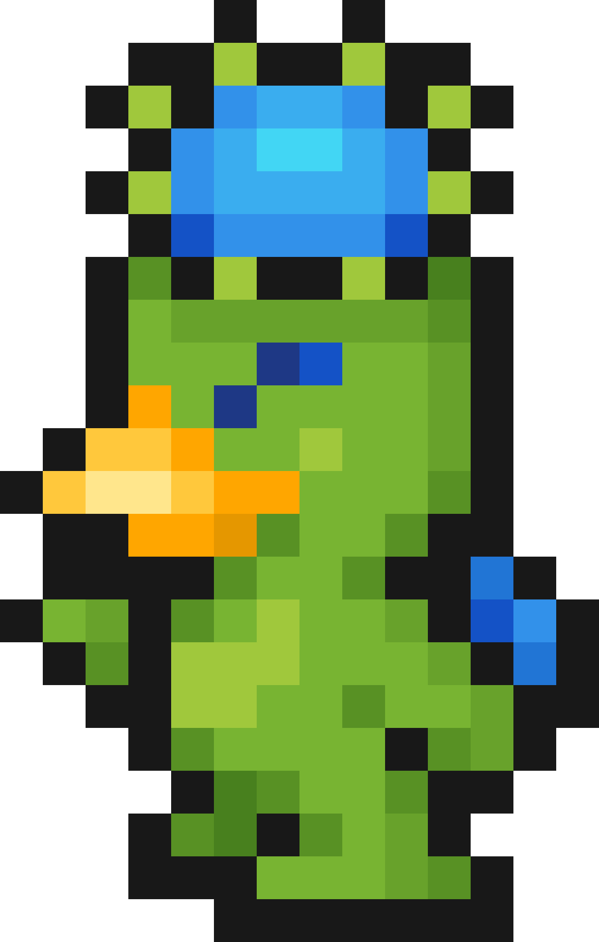 Pixilart - FFVI - NPC Kappa the Imp 04 by DKJF-Pixel