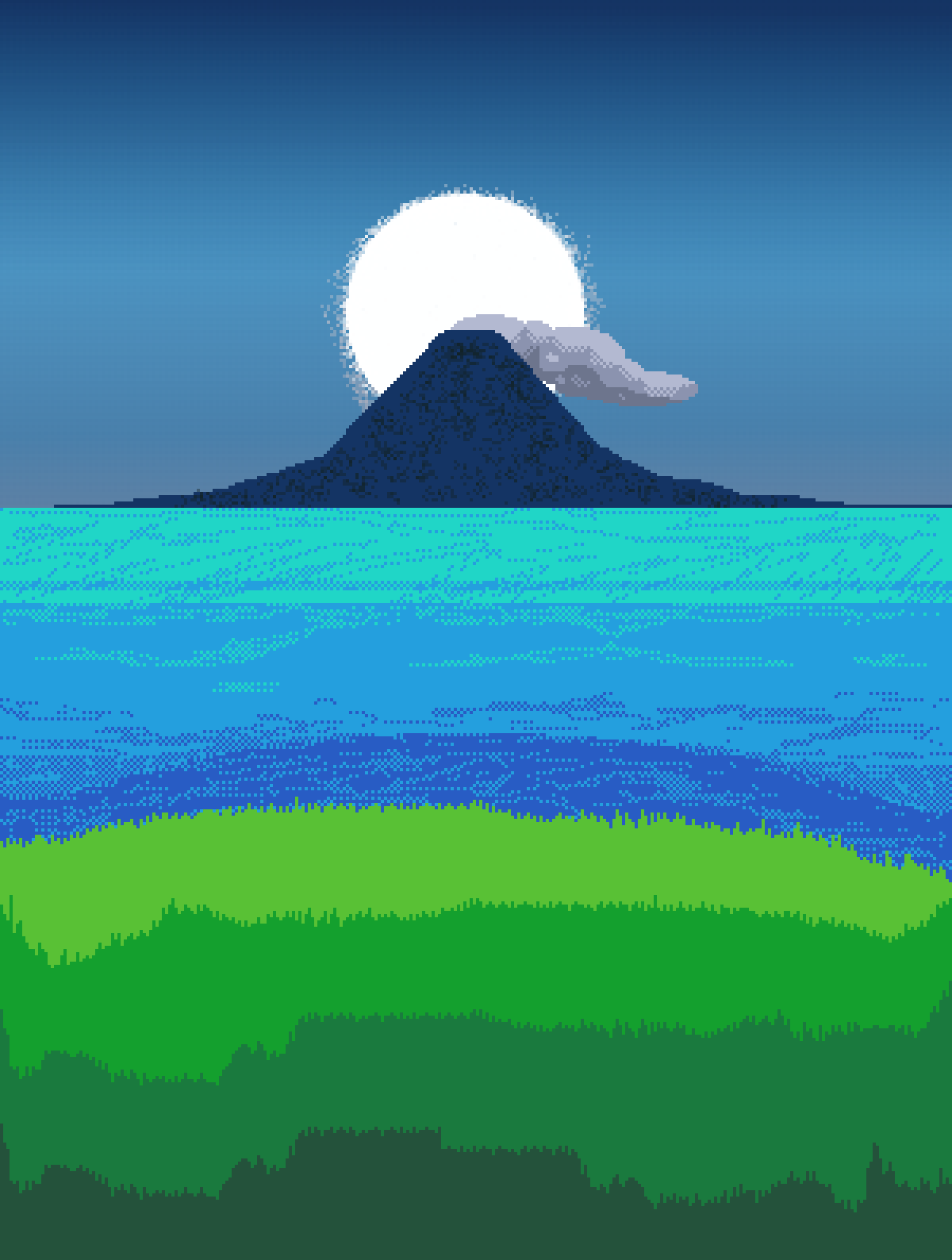 Pixilart - Volcano by Devvv
