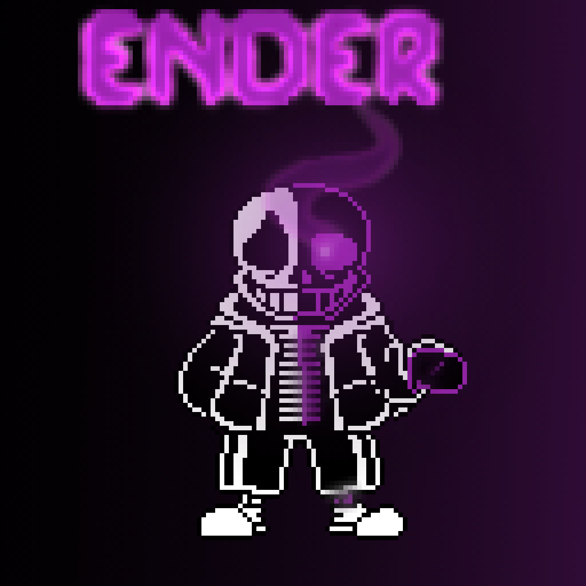 Pixilart - Ender Sans: StrangeTale by ahalaymahalay