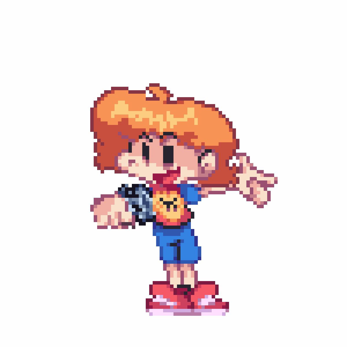 Pixilart - pixel rafa 5.1 left + miss by RafaStudios2023