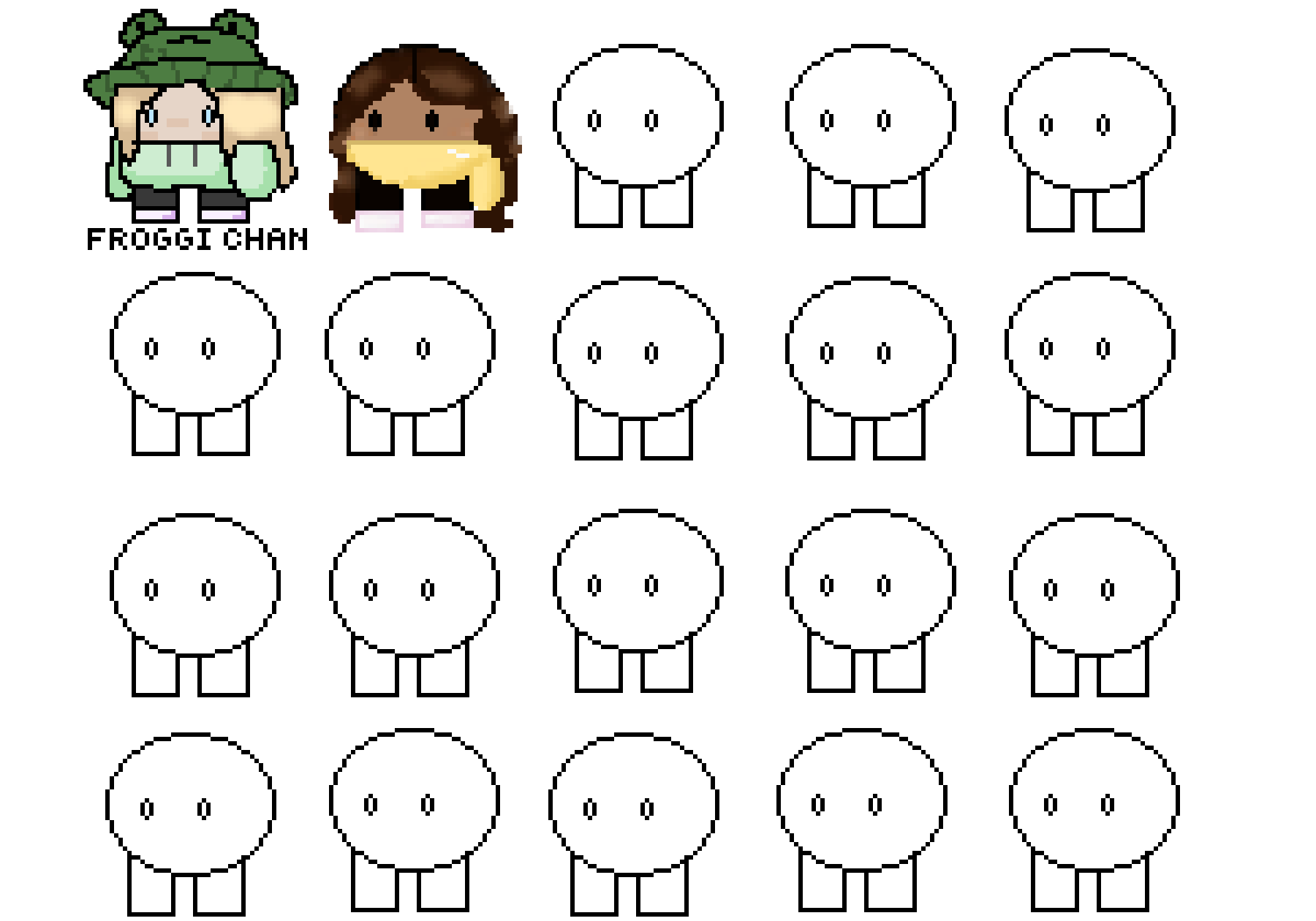 Editing Create your own gimkit character! - Free online pixel art ...