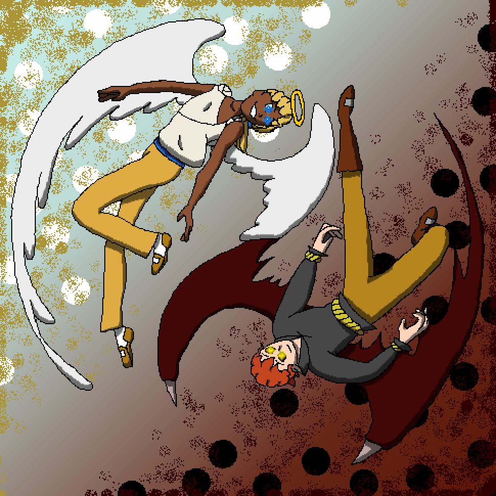 Pixilart - Celestial Lovers by Tomashire