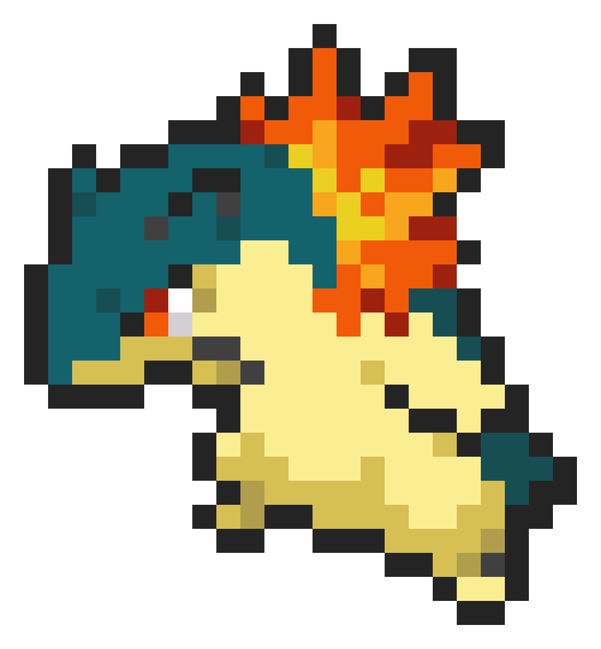 Pixilart - Typhlosion by medi0creartist