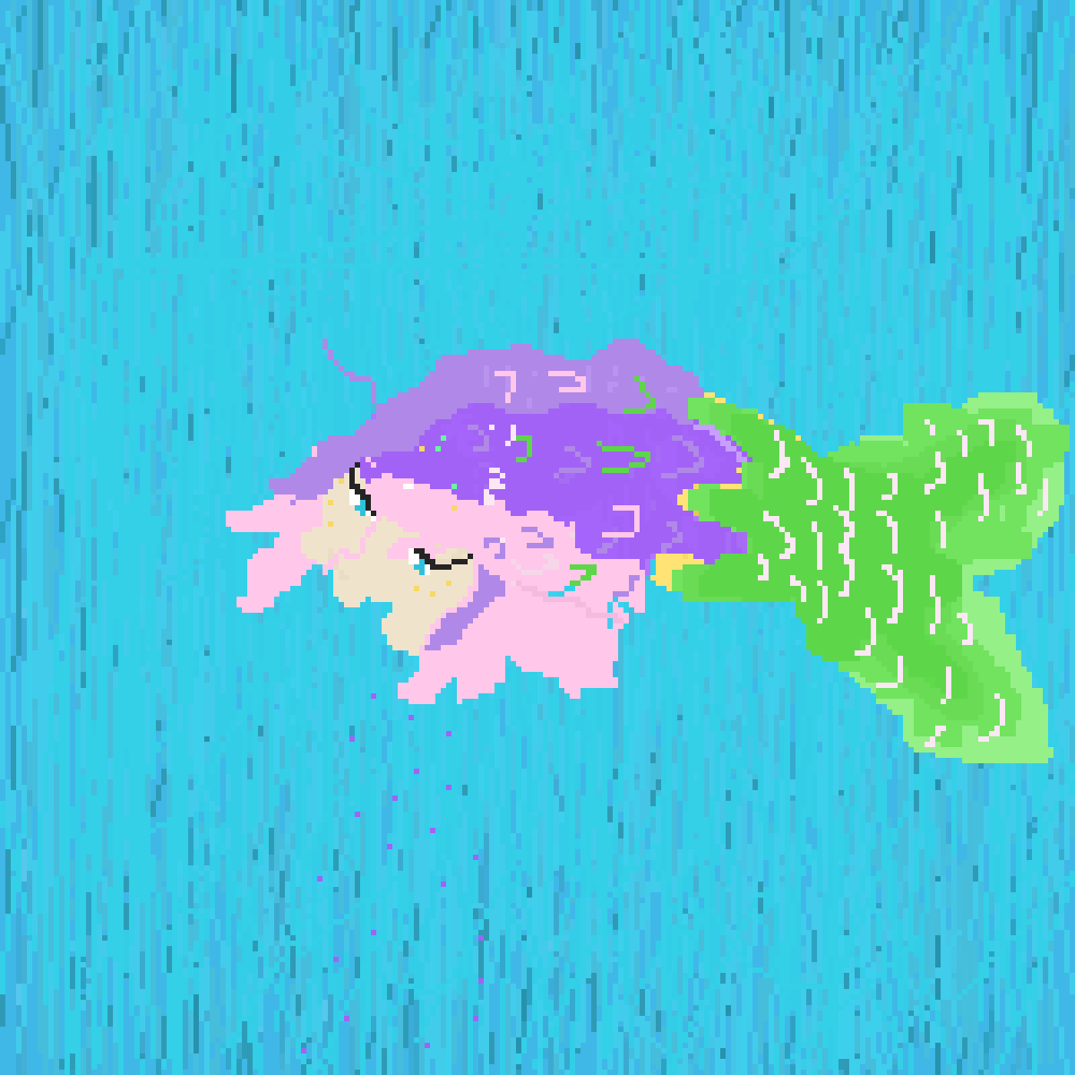 Pixilart - mermaid catfish by Tiffdraws3paws
