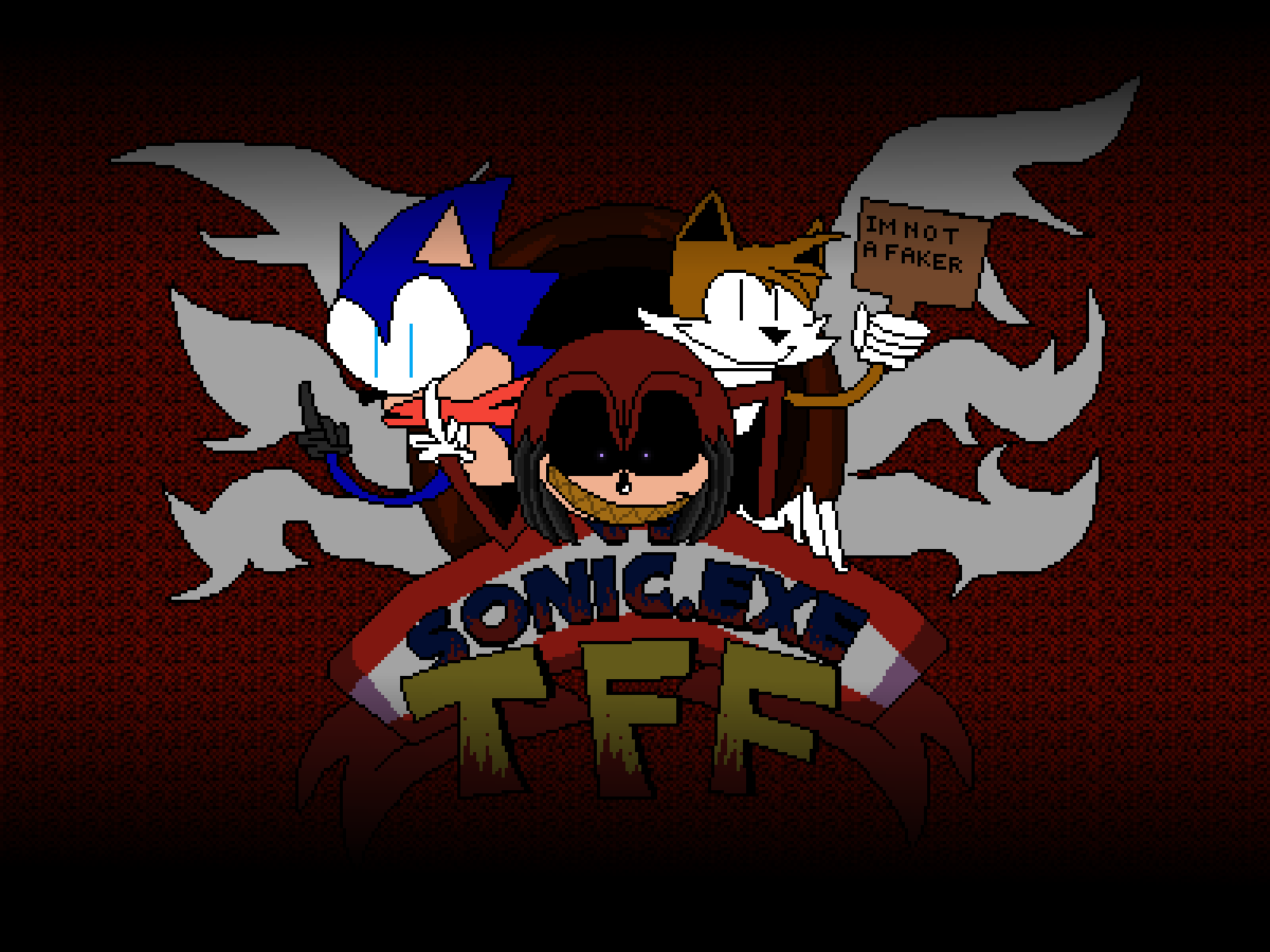 Pixilart - FNF Vs Sonic.exe The Forgotten Files by BlueboxDude