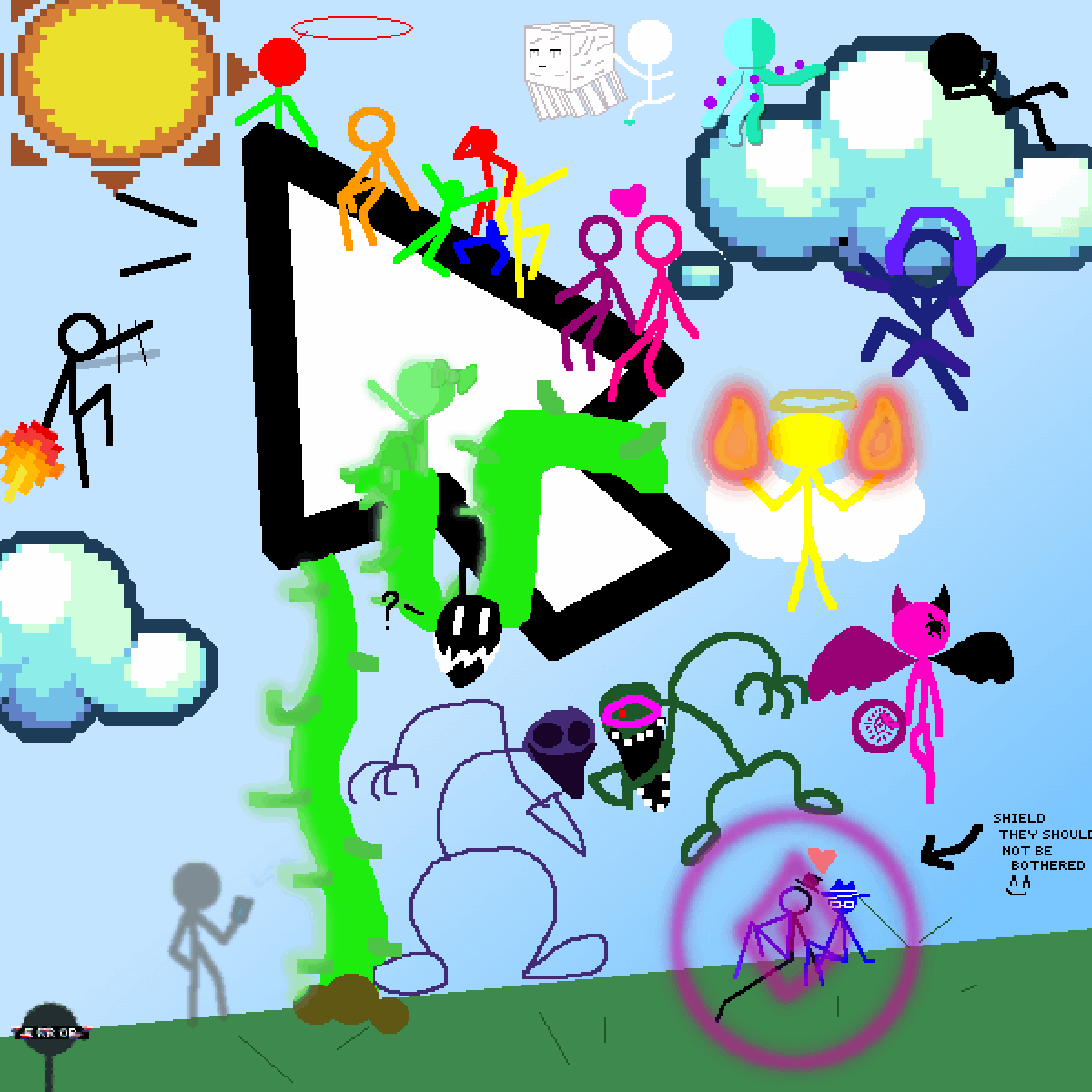 Pixilart - add your alan becker oc! by LemonLimeCat