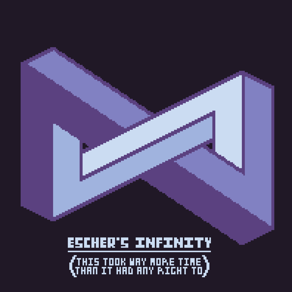 Pixilart - Escher's Infinity by Chadd