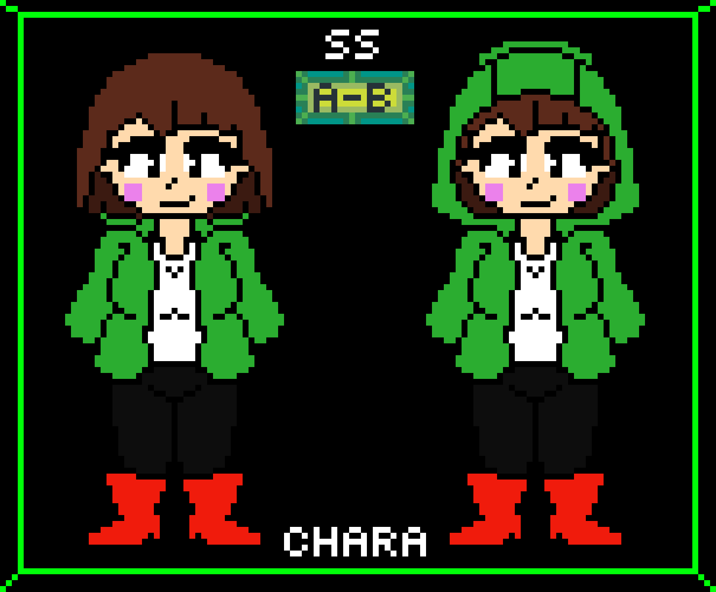 Pixilart - SS Chara V4 by AyoBoi