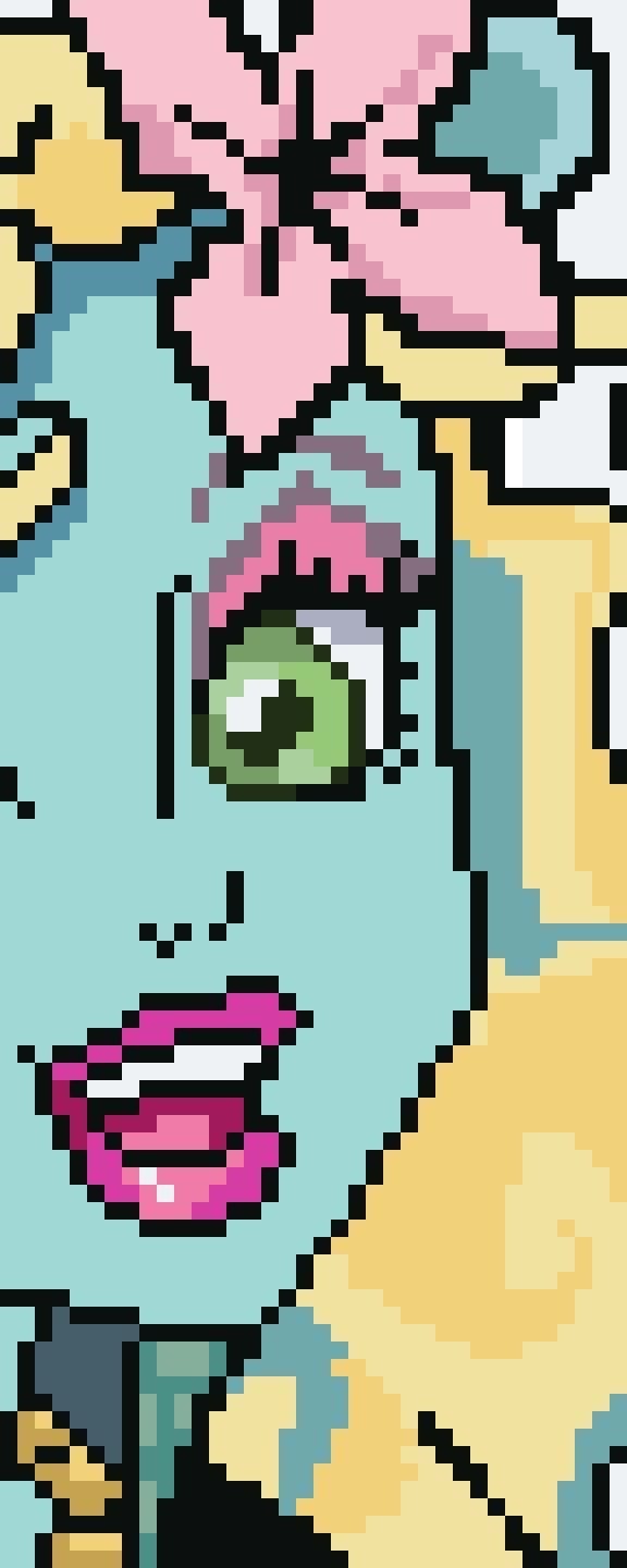 Lagoona Blue Color Palett Palette - Pixilart