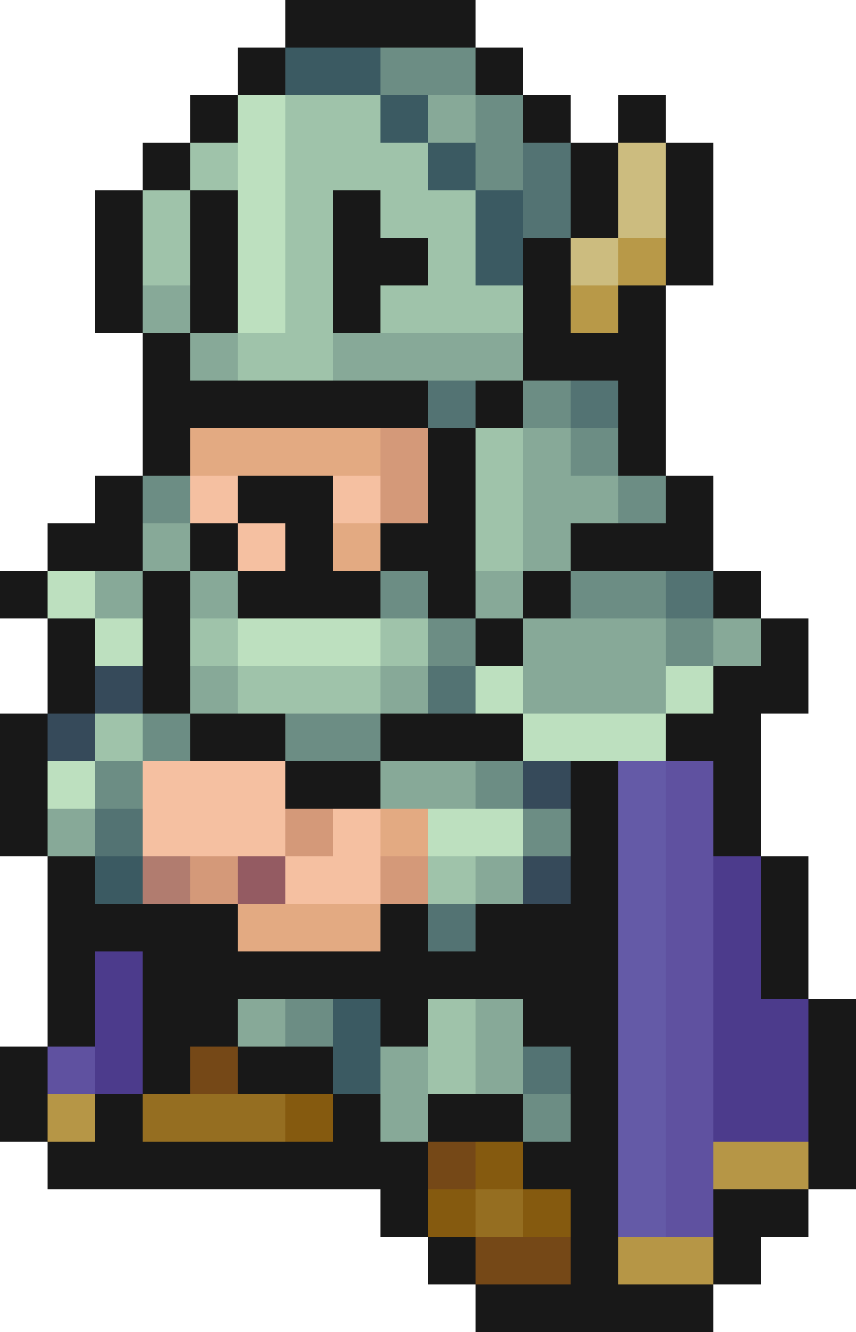 Pixilart - FFVI - NPC Draco (Opera) 04 by DKJF-Pixel