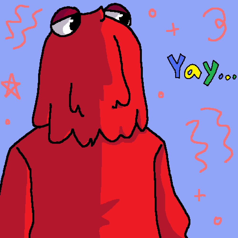 Pixilart - Tall Red Mop Guy!! by KC-Ashton