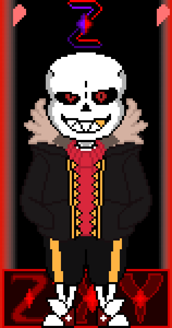 Pixilart - Fell Sans V4 by Zixy