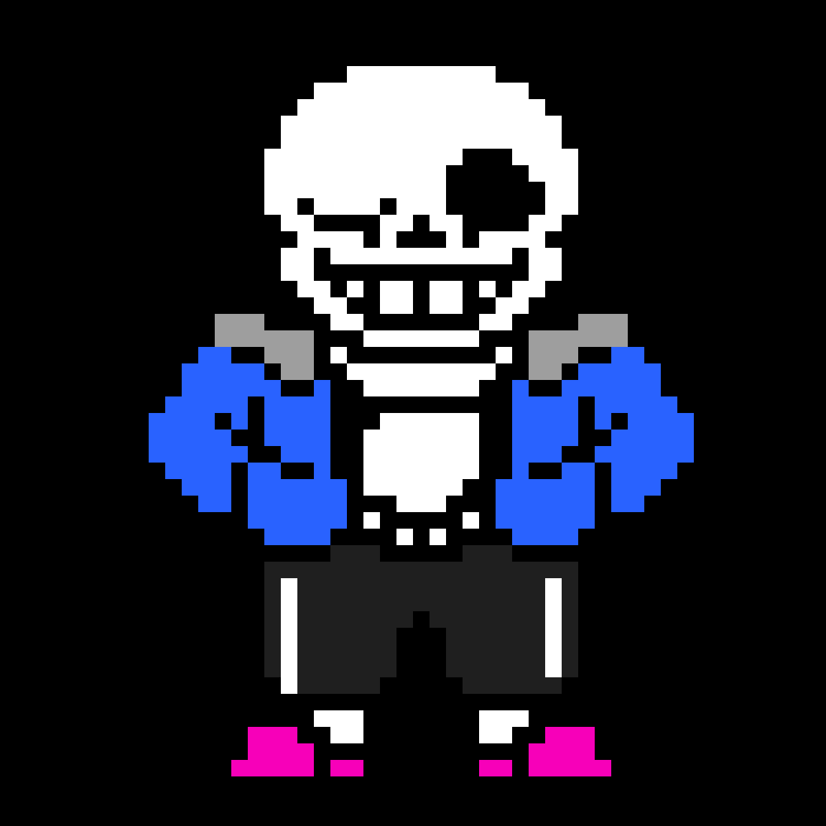 Pixilart - First OW sprite. by negativetale