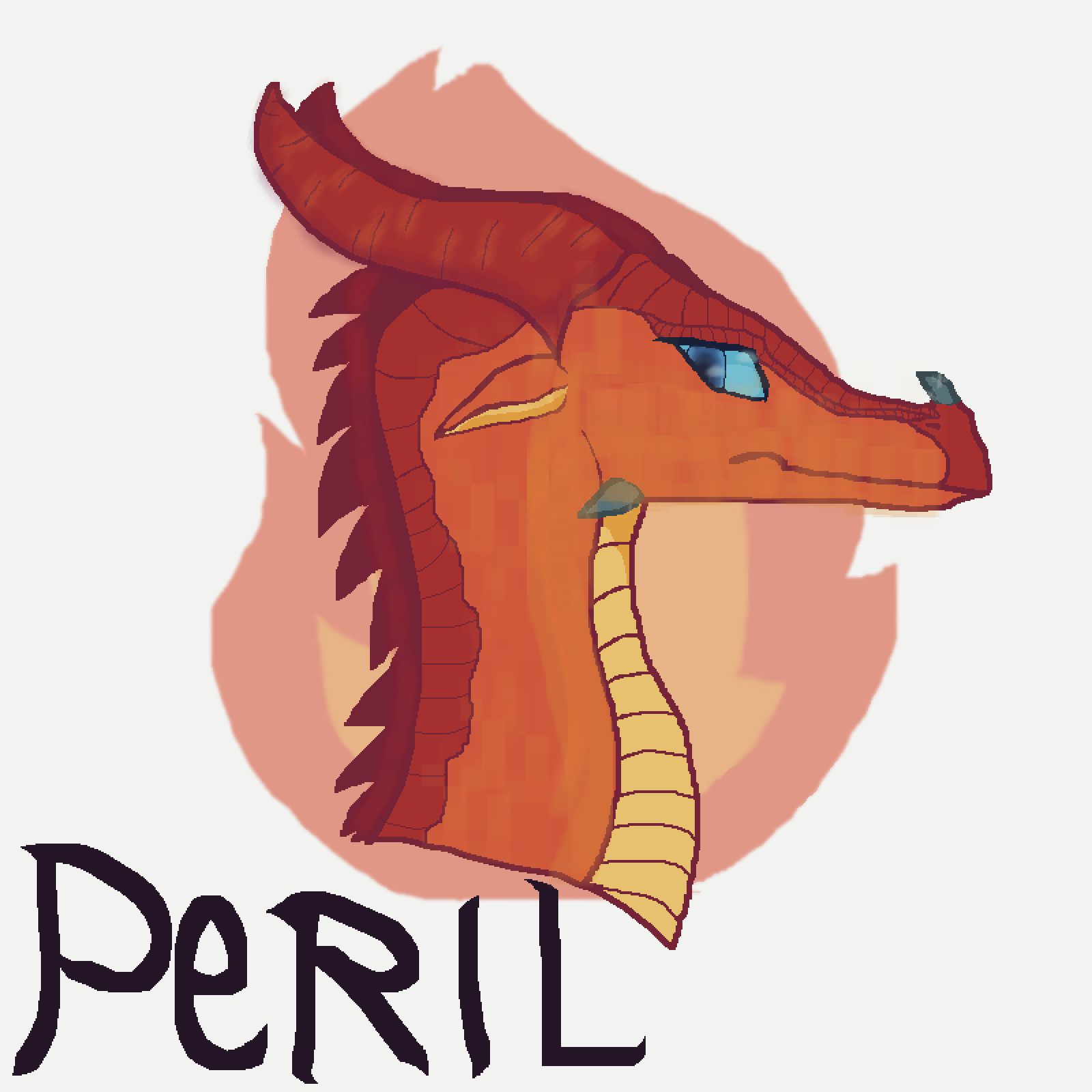 Pixilart - Peril Headshot by hauham