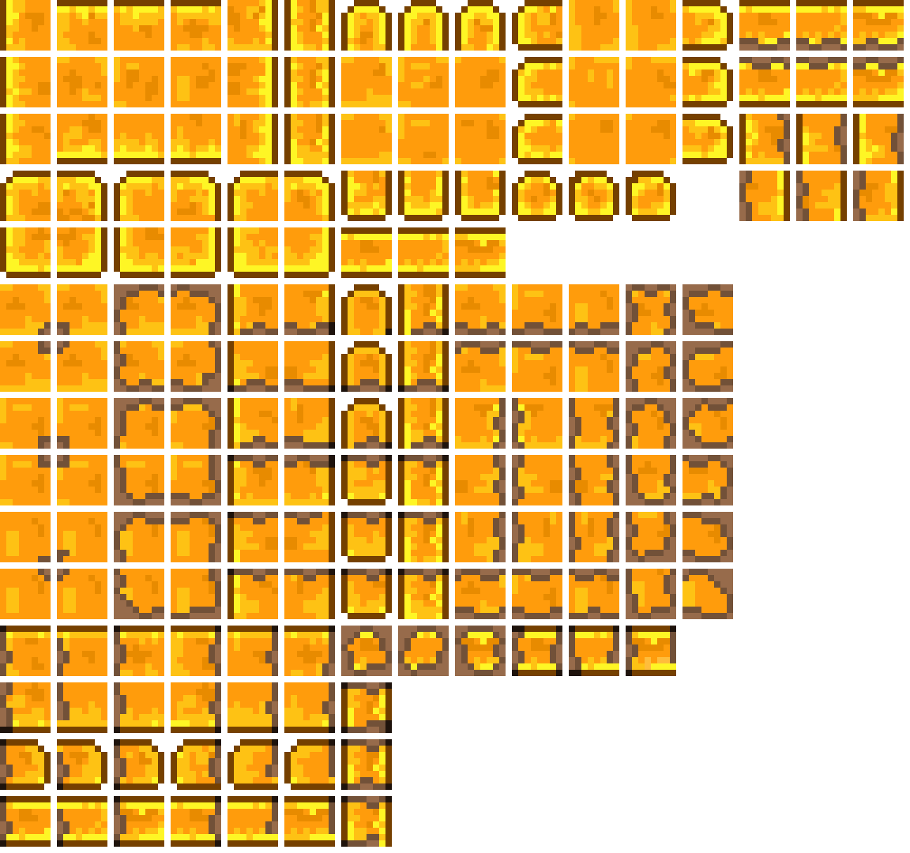 Pixilart - Terraria Tile ID #229 | Honey Block by tSpritesheeter