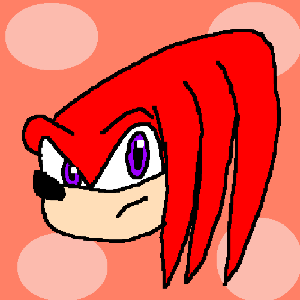 Pixilart - Knuckles The Echidna by AntonioDraws