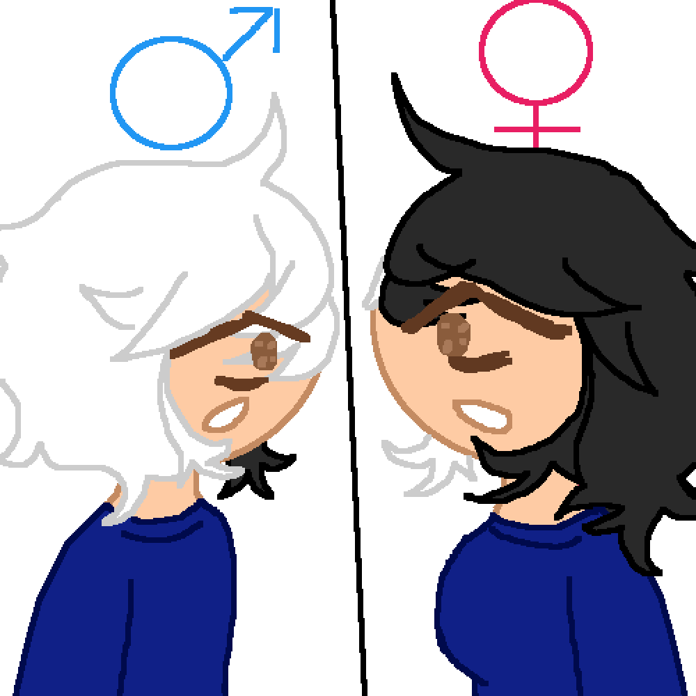 Pixilart - Genderswap Base by KIF