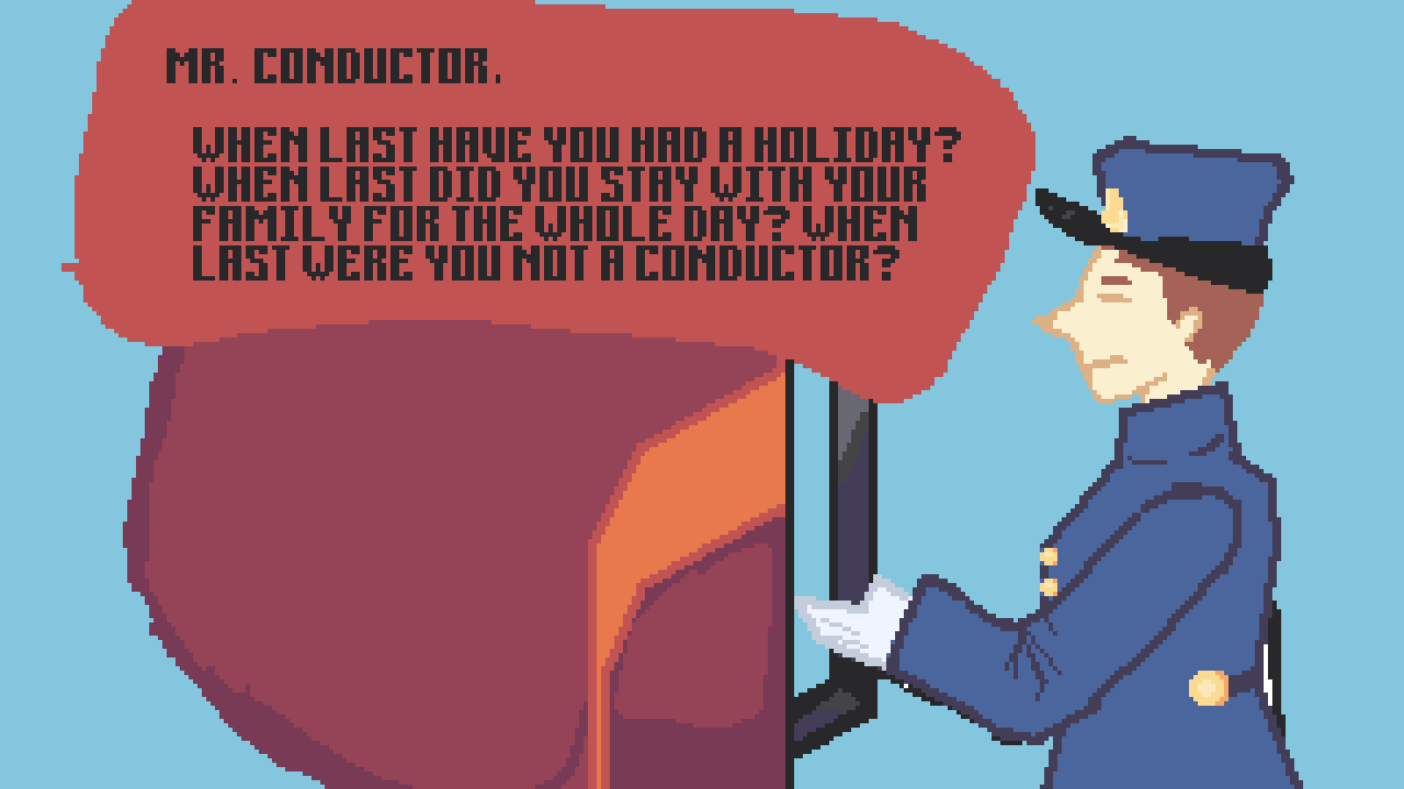 Pixilart - Mr. Conductor by butterflyblock