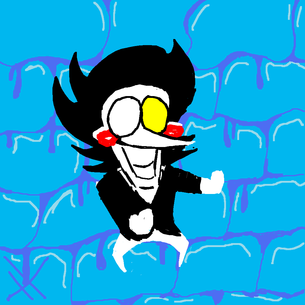 Pixilart - spamton craptacular spooky dance by blewwy