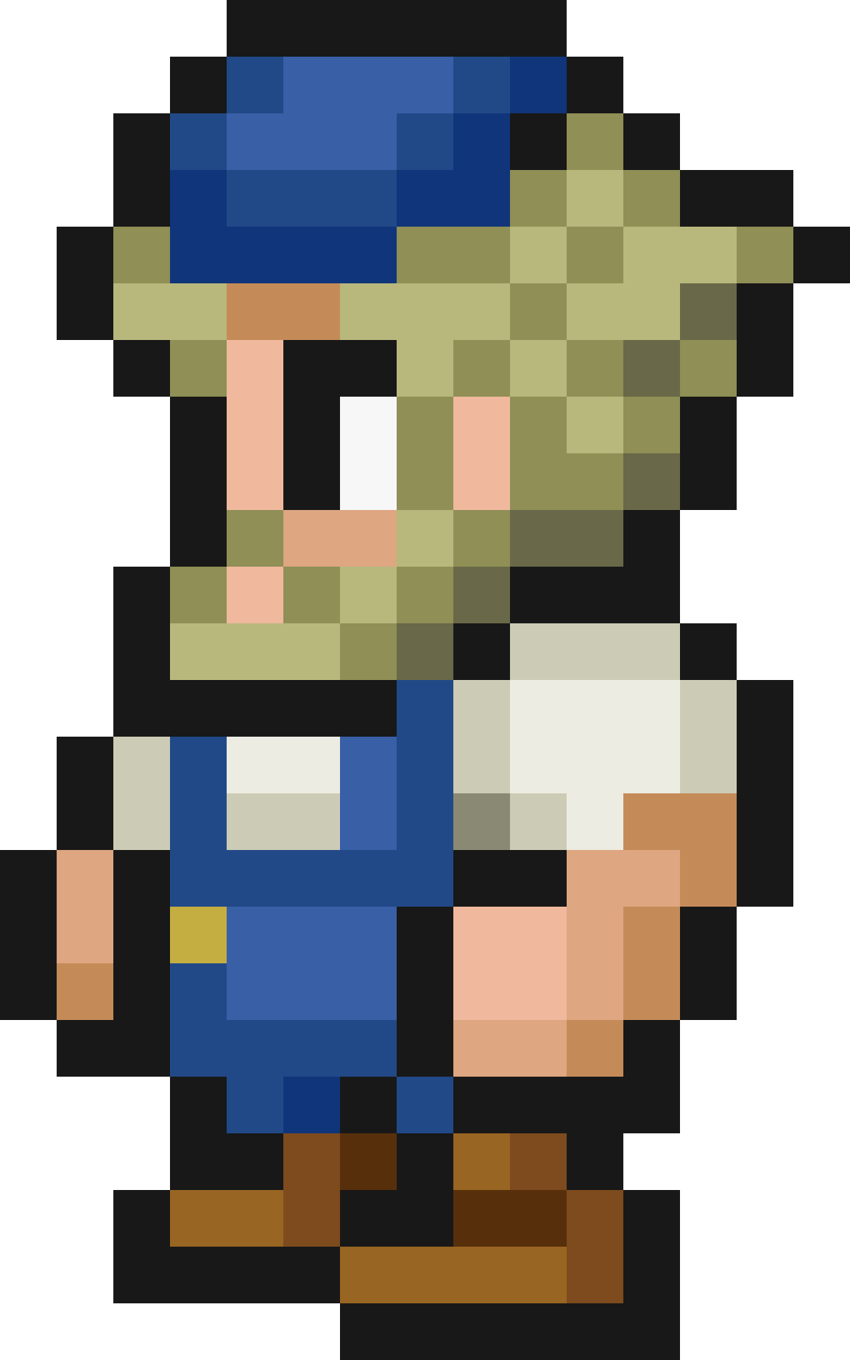 Pixilart - FFVI - NPC Shopkeeper 02 by DKJF-Pixel